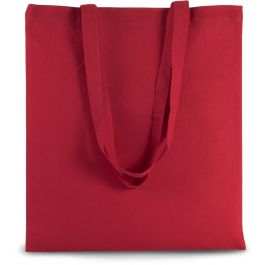 Sac tote bag shopping basic KI0223 - Cherry Red - 38 x 42 cm - Totebags Personnalisés : Textile ...
