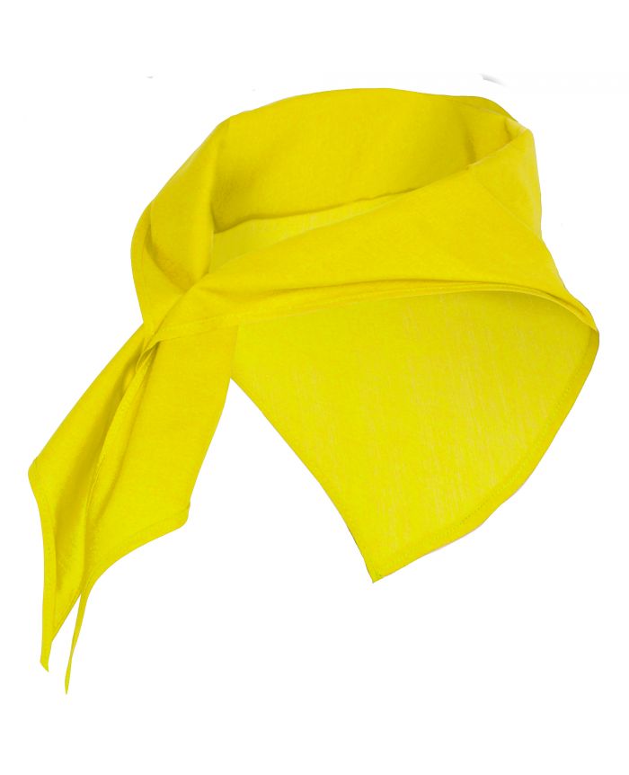 Bandana JARANERO jaune - bandanas personnalisés : Textile Direct