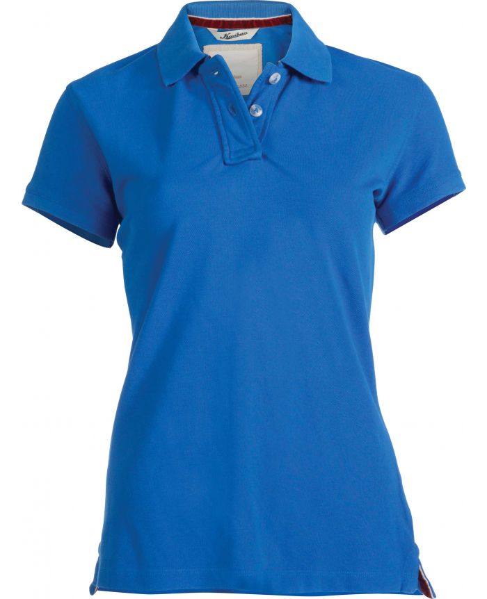 Polo femme Vintage manches courtes KV2201 - Vintage Blue - vente ...